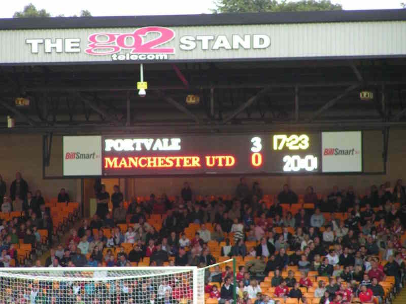 Mini gallery: a fond look back at Port Vale’s old Hamil Road scoreboard ...