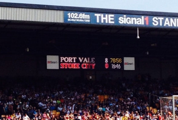 Mini gallery: a fond look back at Port Vale’s old Hamil Road scoreboard ...